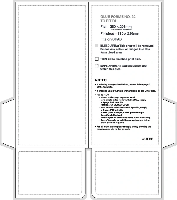 Glued Folders | AutoPrinters Cardiff Ltd